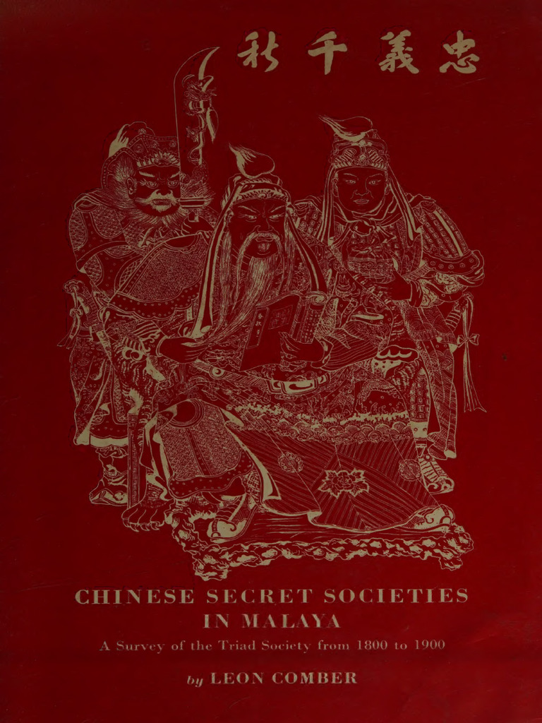 Chinese Secret Societies in Malaya | PDF | Qing Dynasty