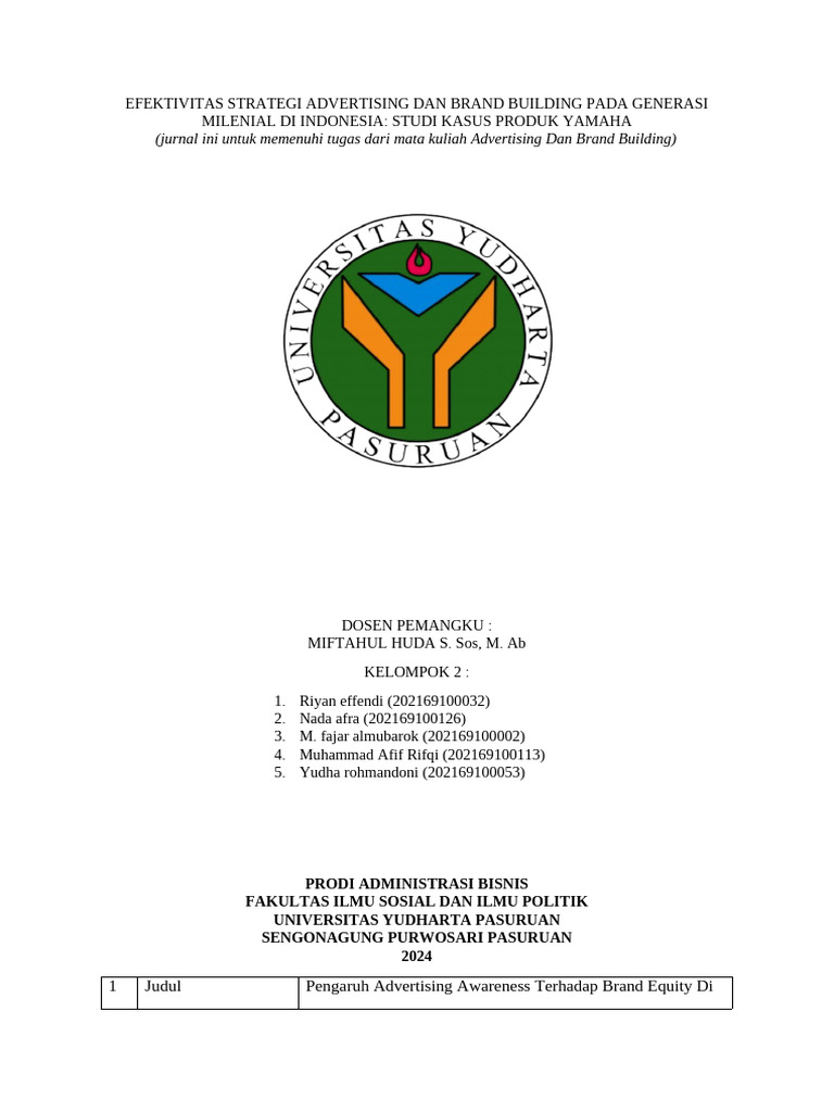 tugas UAS Pak MIF | PDF