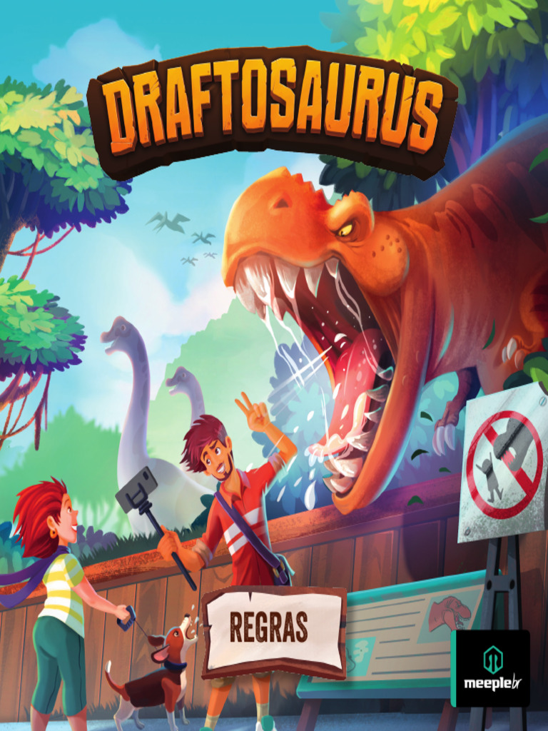 Manual Draftosaurus PTBR 2022 | PDF | Dinossauros | Espécies