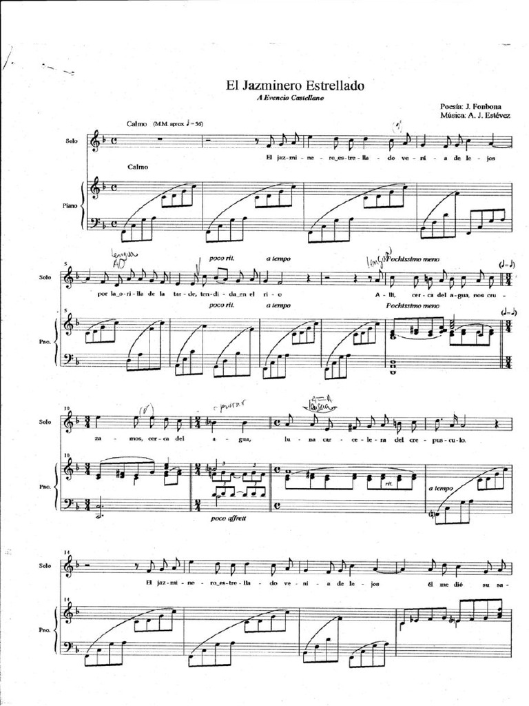 El Jazminero Estrellado Estevez | PDF