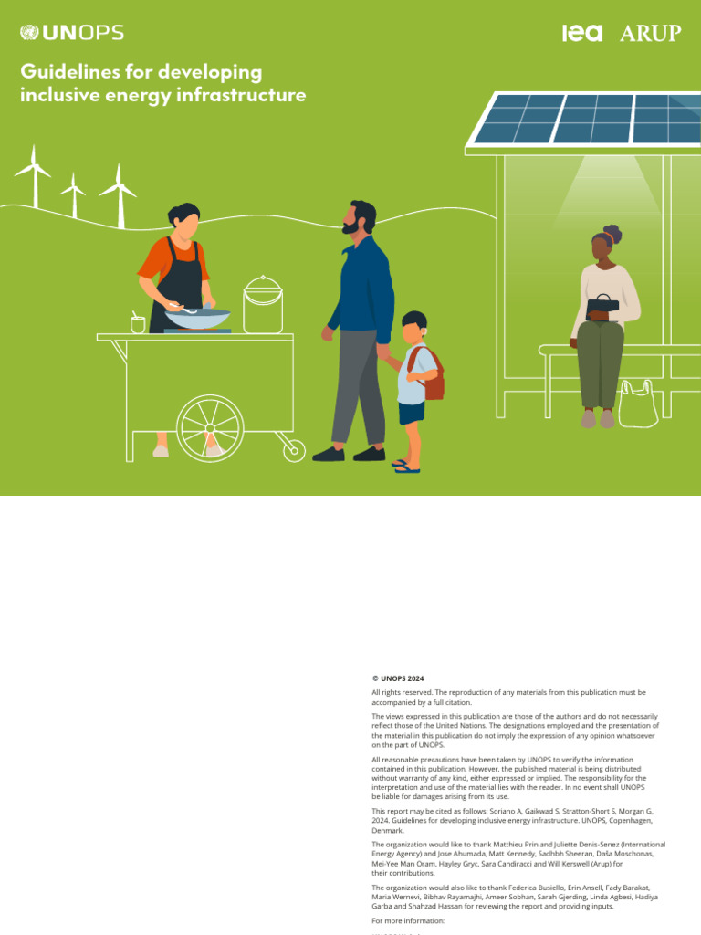 Guidelines For Developing Inclusive Energy Infrastructure - EN | PDF ...