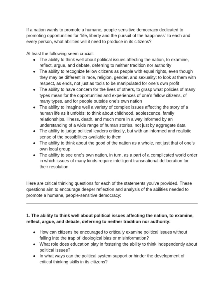 TOK Ethics - Human Sciences KQs | PDF | Framing (Social Sciences) | Social Equality