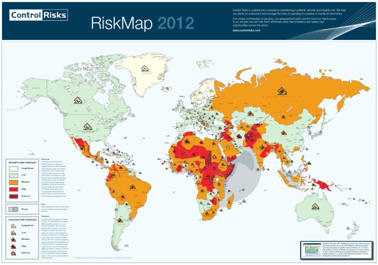Control Risks RiskMap Map 2012 UK HR | PDF | Risk | International Relations