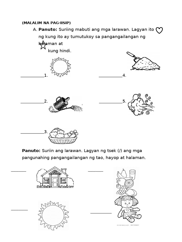 Worksheet 3 | PDF