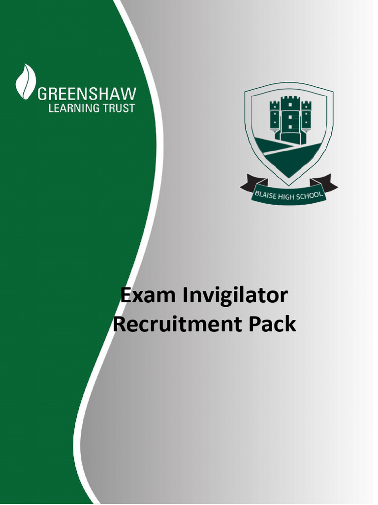 BHS Exams Invigilator Done | PDF | Recruitment | Employment