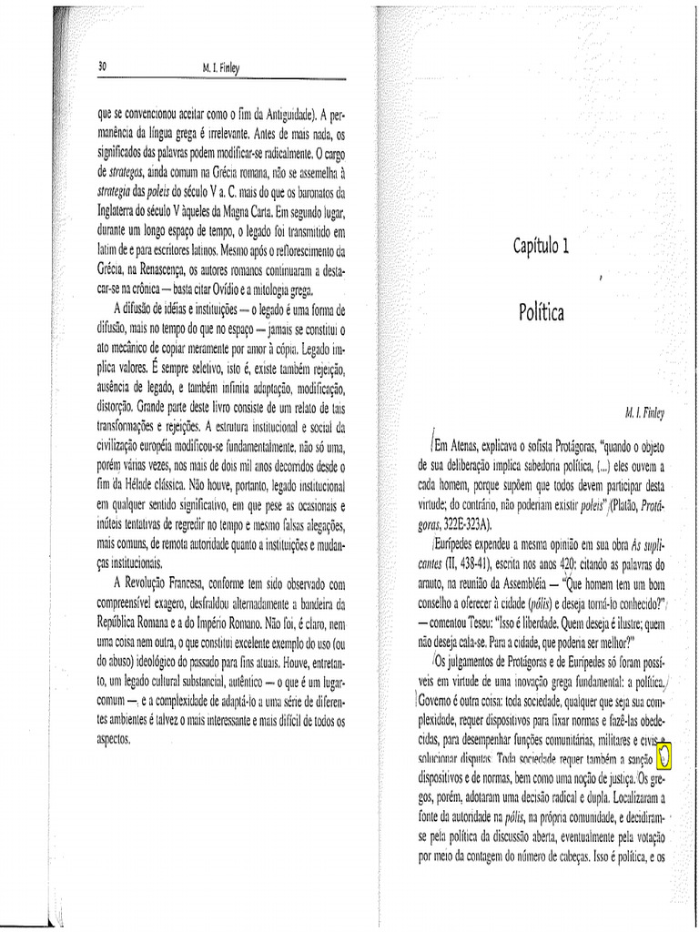 FINLEY, Moses O Legado Da Grecia - 241211 - 145623 - 250107 - 195347 | PDF
