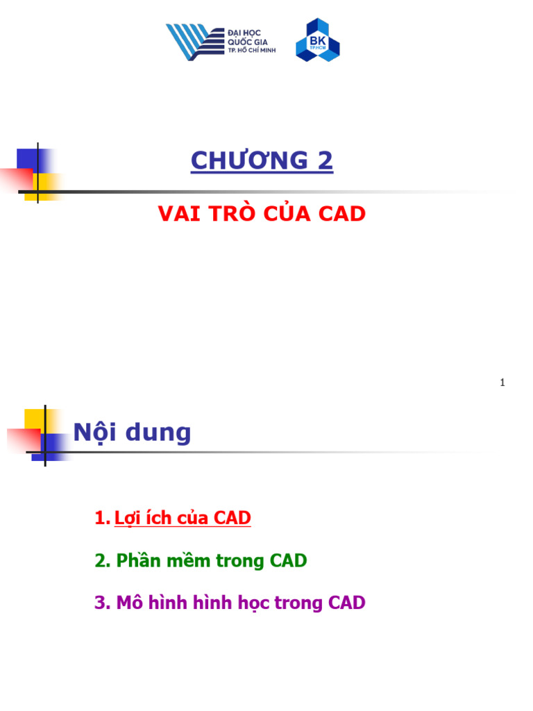 C2_Vai tro CAD | PDF
