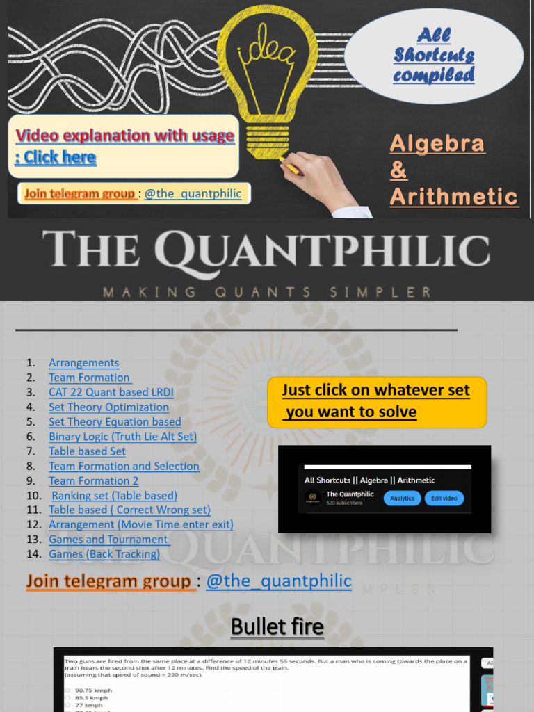 Shortcuts | PDF | Mathematical Objects | Mathematical Concepts