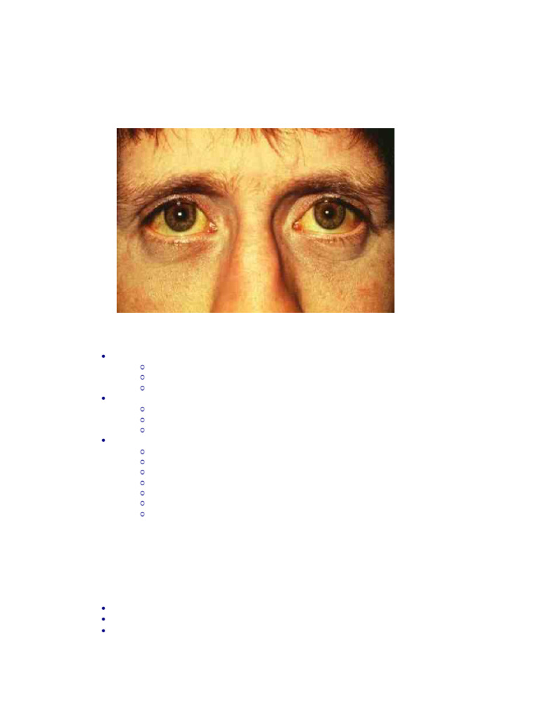 Obstructive Jaundice | PDF | Abdomen | Diseases And Disorders