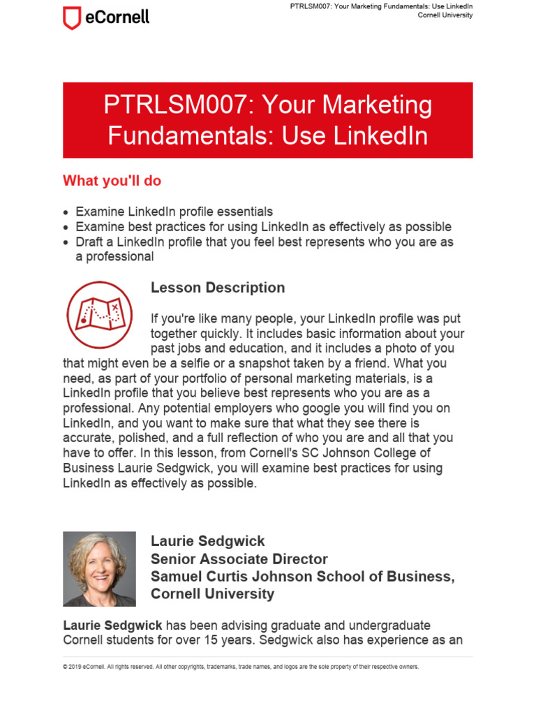 PTRLSM007OD1 Lesson-Transcript | PDF | Linked In