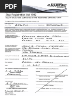 UKMTO Vessel Position Reporting Form - Initial Report | PDF