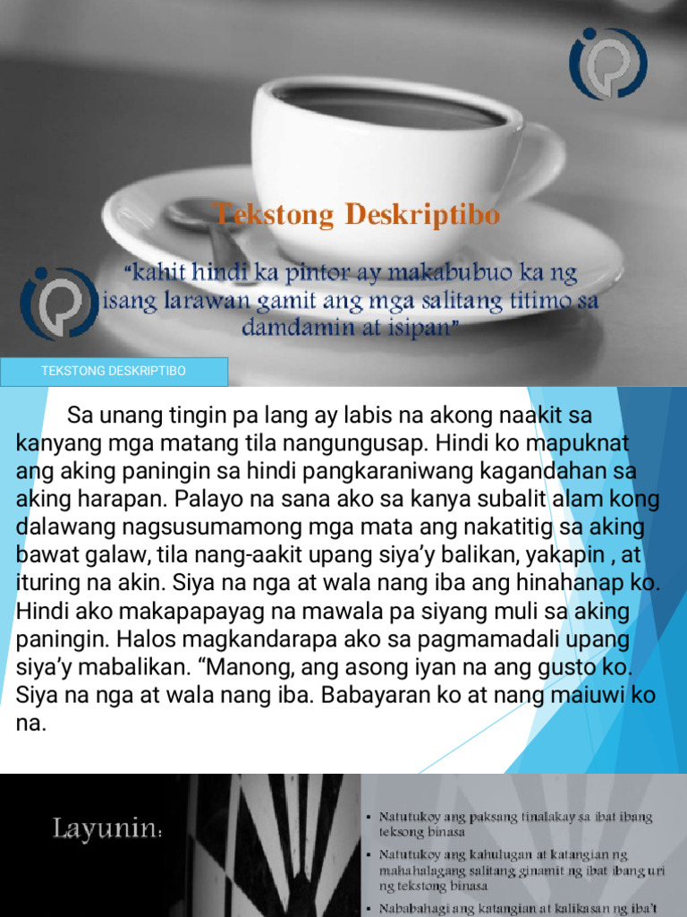 Tekstong Deskriptibo | PDF