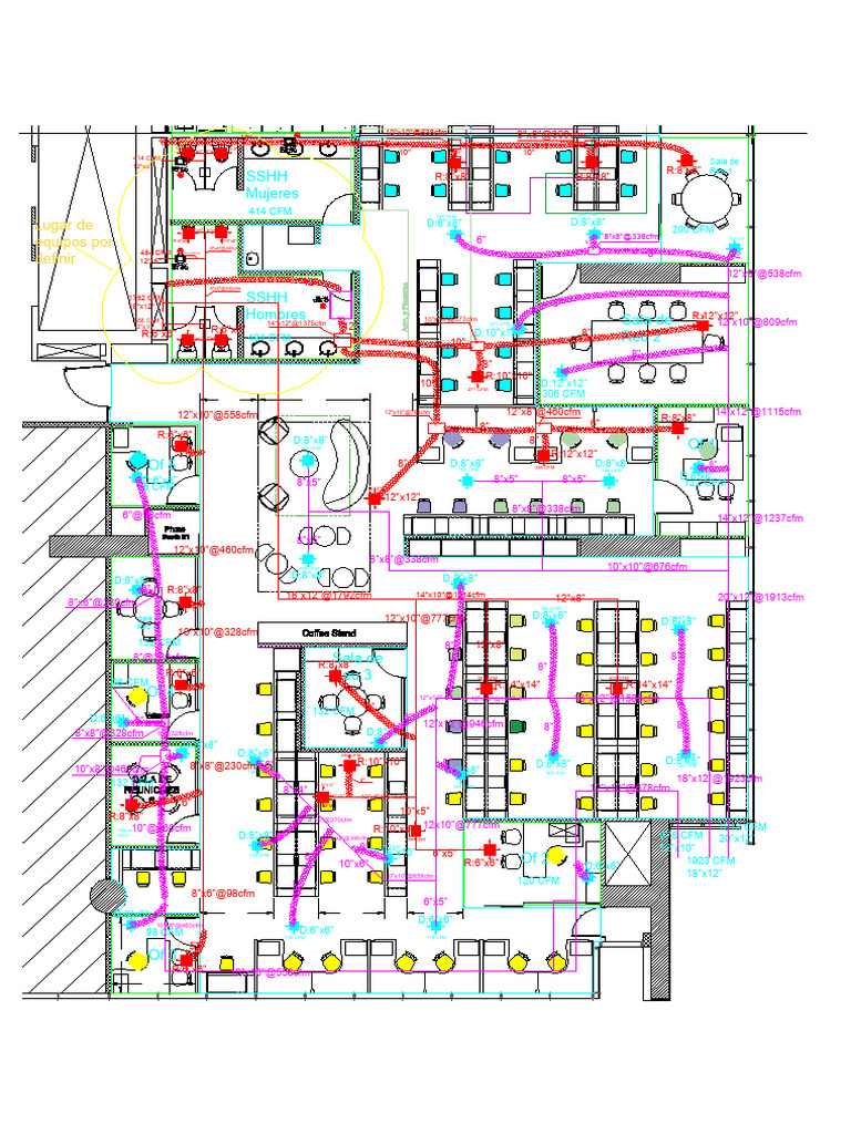 Edifica Piso 07_Plano HVAC_17.12 | PDF