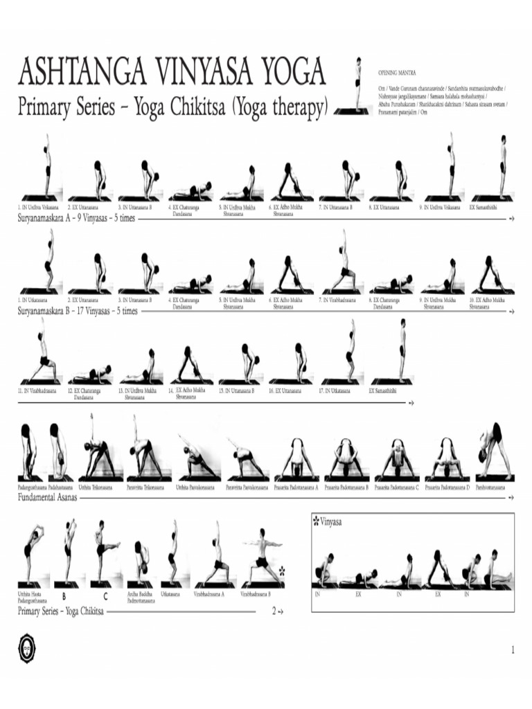 Ashtanga Vinyasa Yoga Primary Series ED | PDF