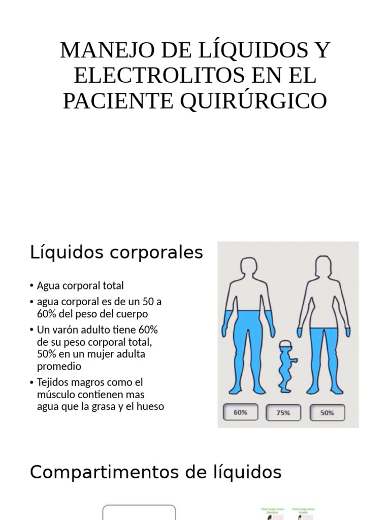 Manejo-De-Liquidos-Y-Electrolitos - CIRUGIA | PDF | Sodio | Potasio