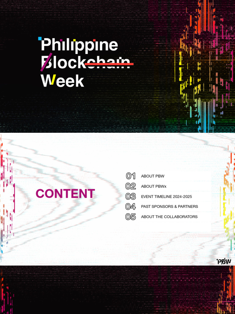 PBW 2024 - 2025 Intro Deck | PDF | Innovation | Philippines