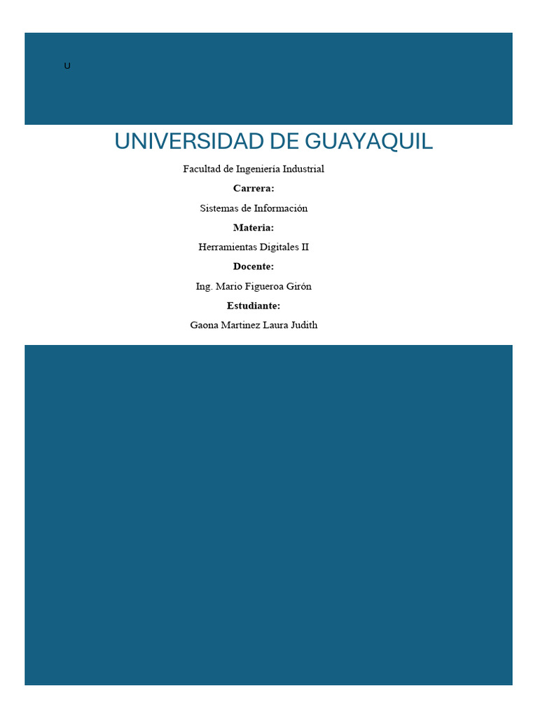 U1 - Tarea 1 | PDF