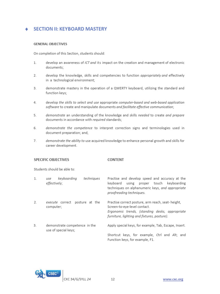 EDPM Section 2 | PDF | Punctuation | Computer Keyboard