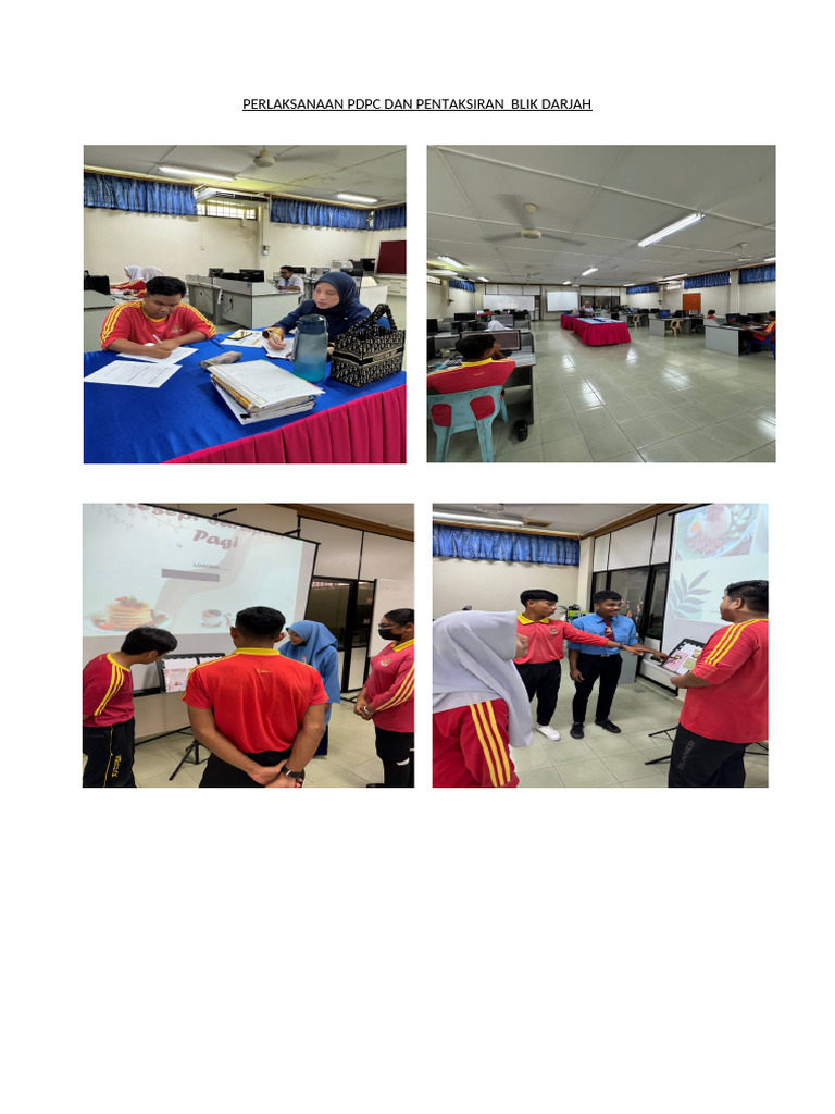 Perlaksanaan PDPC Dan Pentaksiran Blik Darjah | PDF