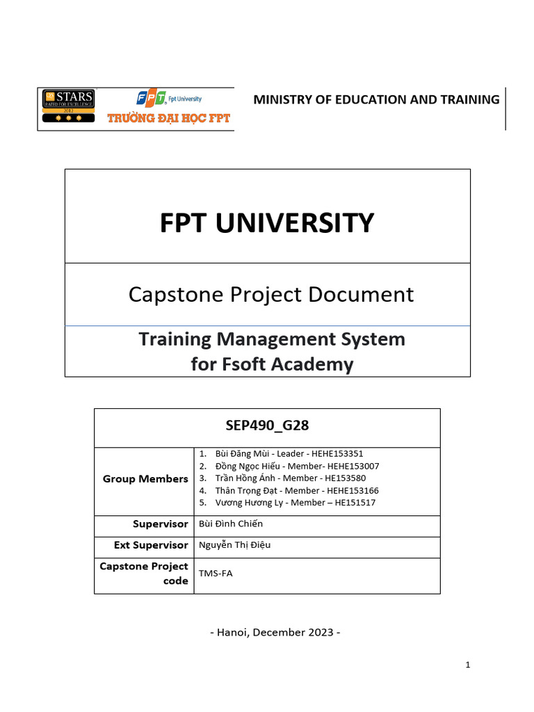 Fsoft Academy Training System SEO | PDF | Software Testing | Use Case