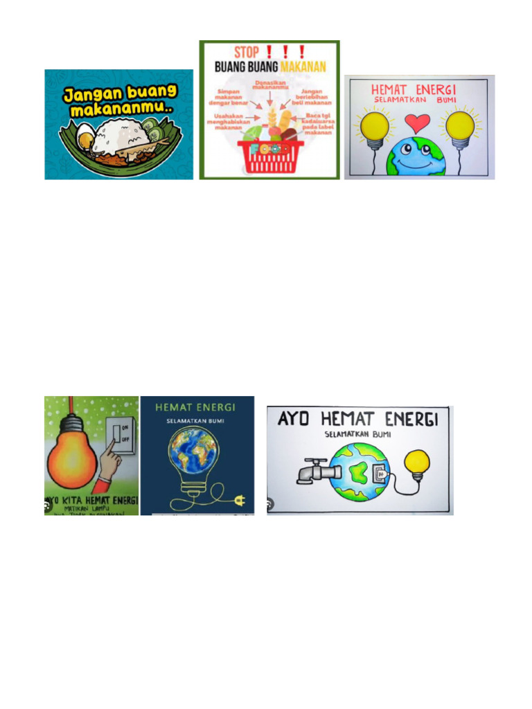 Poster Hemat Energi | PDF