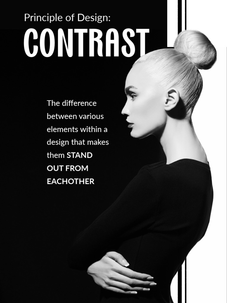 Understanding Design Contrast Principles | PDF