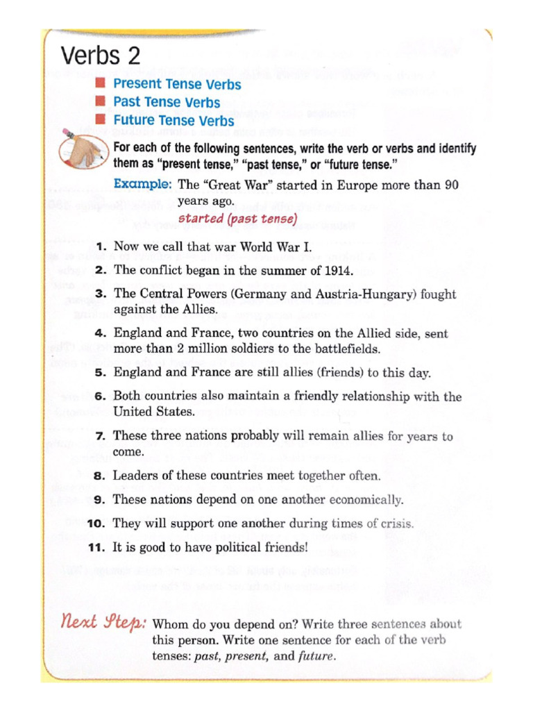 Kaydance Lovell - Verbs 2 | PDF