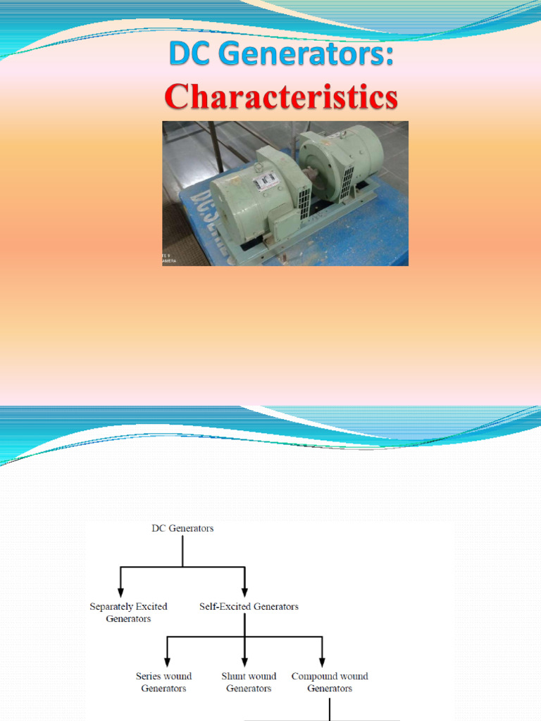 Module II 6 DC Machines - Generator Characteristics | PDF | Electric Generator | Direct Current