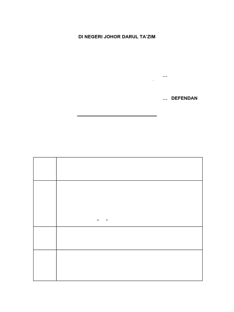 Keterangan Plaintif dalam Kes Hadhanah | PDF