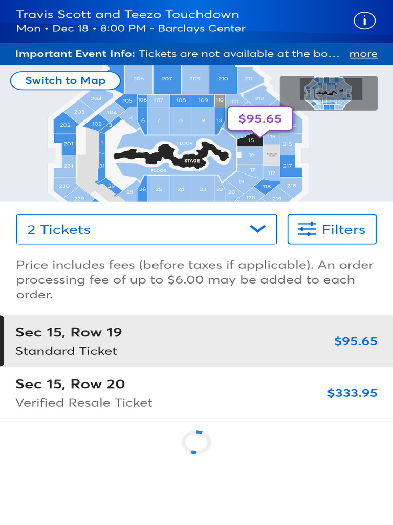 Travis Scott Utopia Tour Presents Circus Maximus Tickets Dec 18, 2023 ...