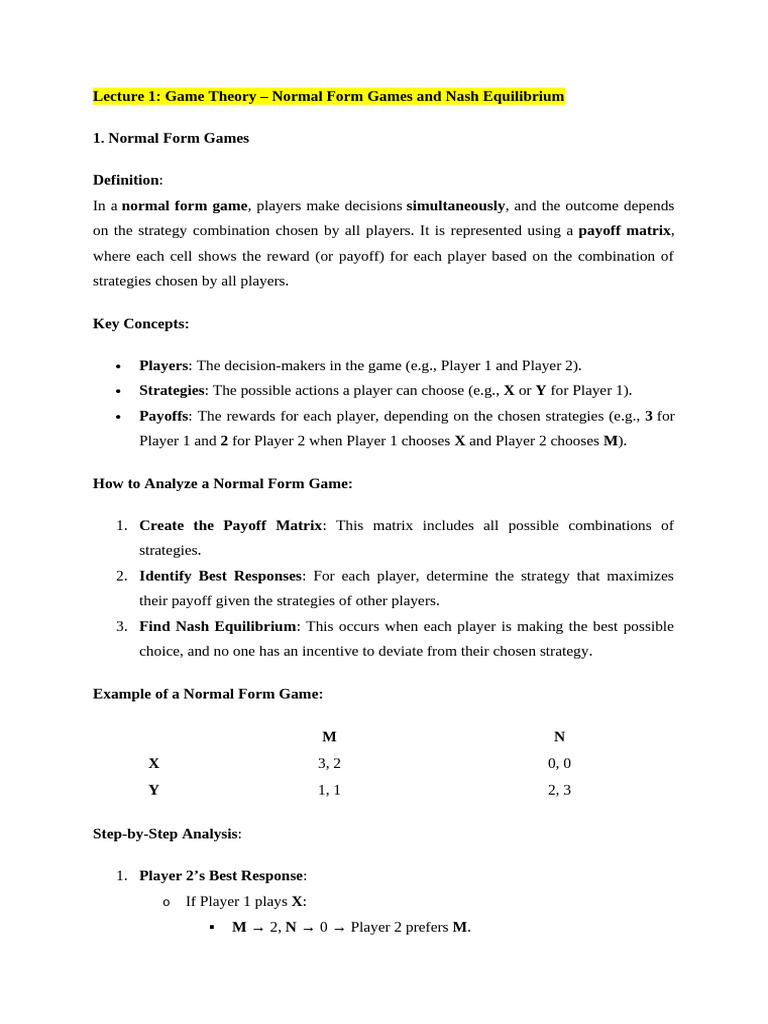 Review Lectures - Game Theories | PDF | Auction | Auction Theory