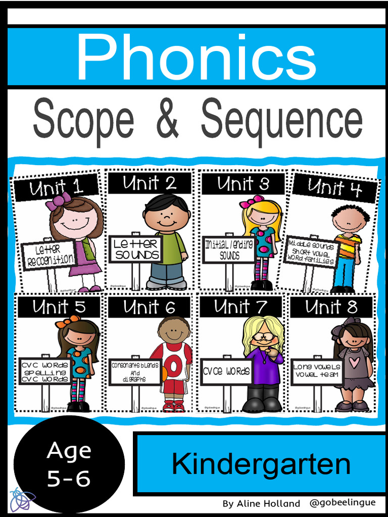 GoBee Scope and Sequence | PDF | Phonics | Letter Case