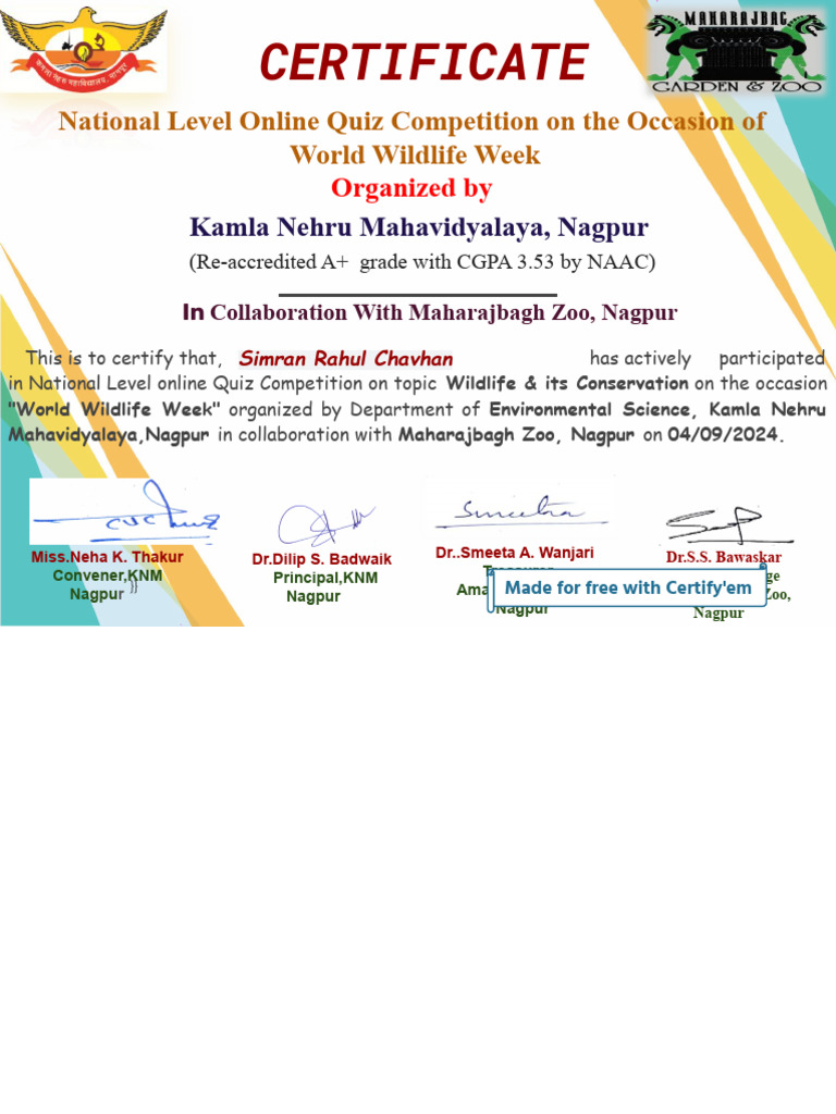 National Level Online Quize Competition | PDF