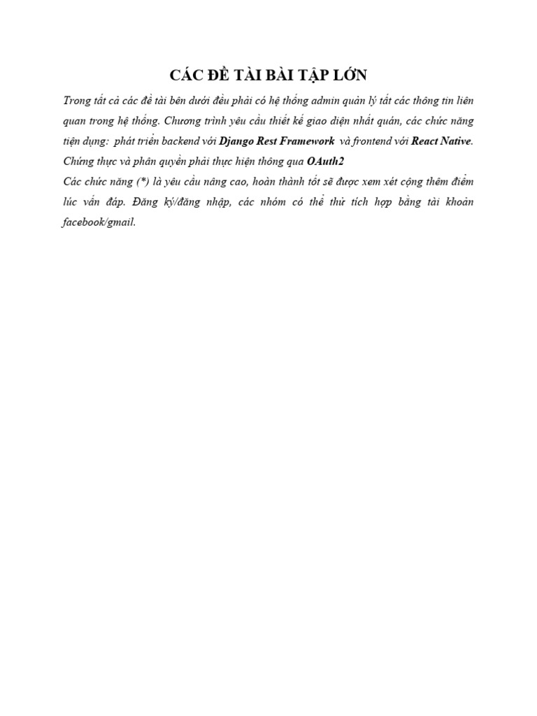 BAI TAP LON K22 | PDF