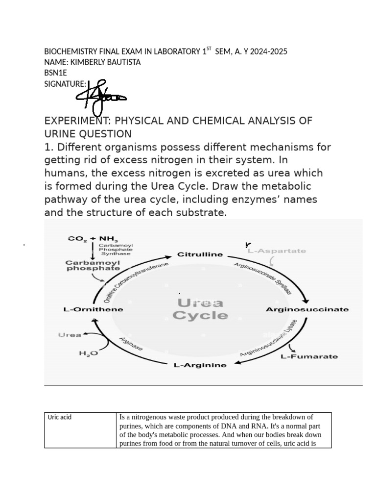 BIOCHEMISTRY-FINAL-EXAM-IN-LABORATORY-1ST-SEM (1) | PDF