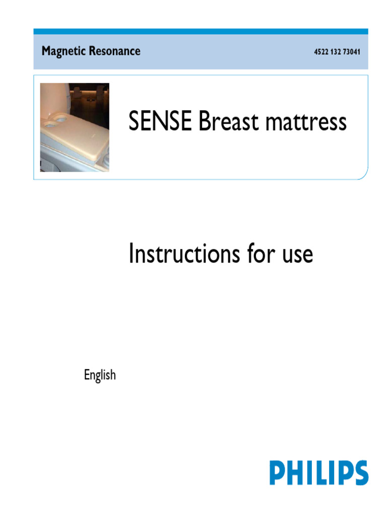 Breastmattress Instruction Philips | PDF | Mattress