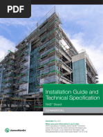 Axon Cladding Installation Guide | PDF | Framing (Construction) | Screw