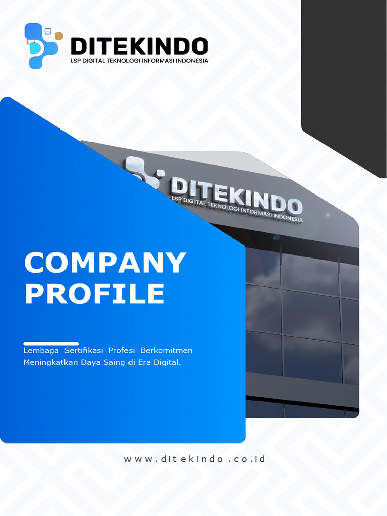 Contoh Company Profile Pengajuan LSP | PDF