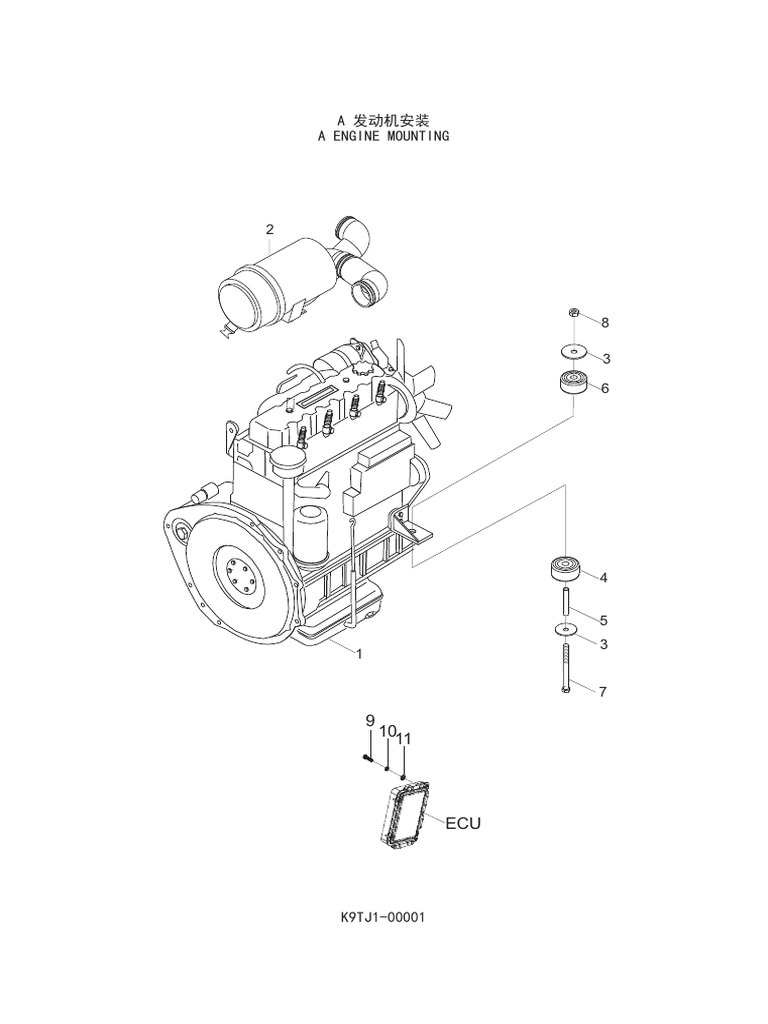 A K9TJ1-00001 Engine Setting | PDF