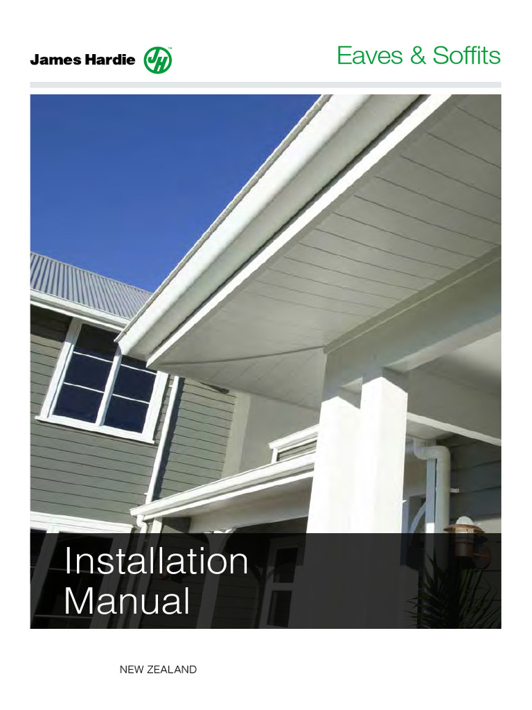 James Hardie Eaves and Soffits Installation Manual | PDF | Roof ...
