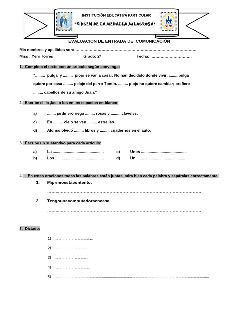 Eval. Entrada Com-2022 | PDF