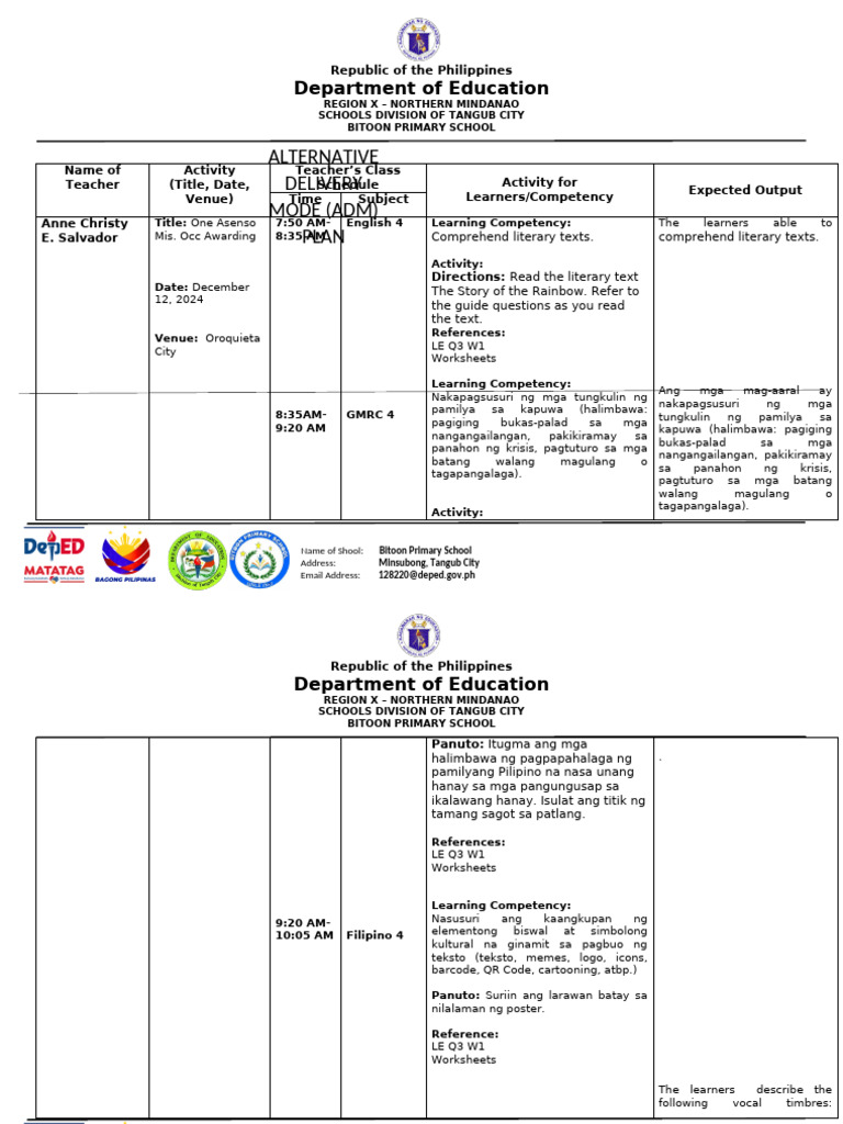 ADM-PLan-aniang-asenso_074903 (1) | PDF | Pitch (Music) | Vocal Music