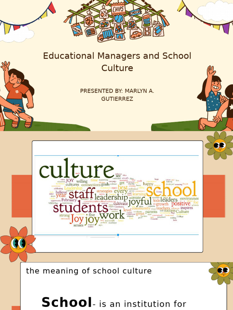 EDUC 206 Educational Managers and School Culture | PDF | Attitude ...