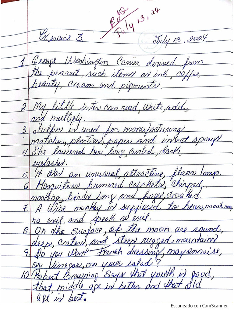 Exercise 3 and 4 | PDF