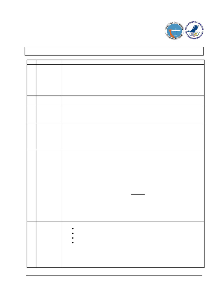 Panduan Turnamen Kit Aeromodelling | PDF