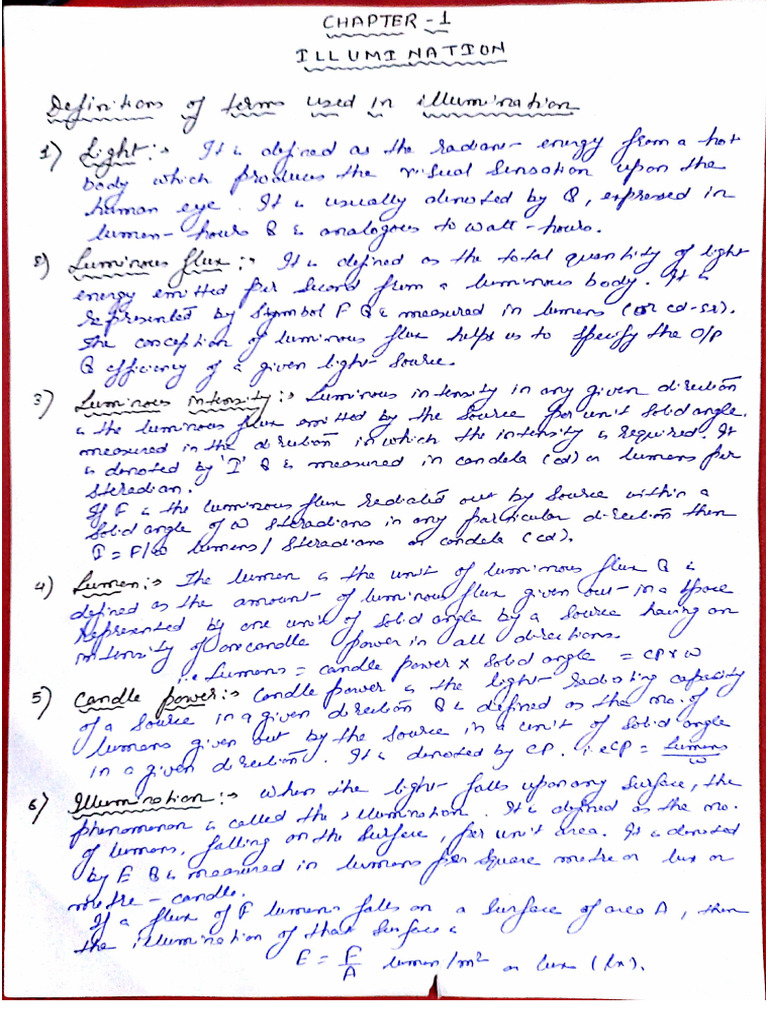 1 Illumination | PDF