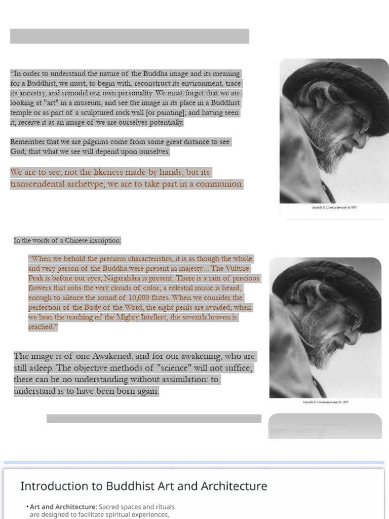 Buddhist Art and Architecture Lecture 2 Slides | PDF