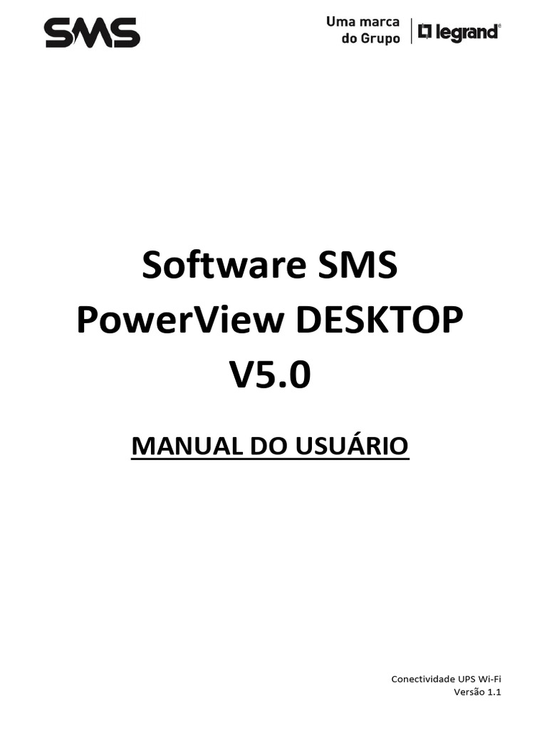 Manual do Usuário SMS PowerView V5.0 | PDF | Fonte de energia ...