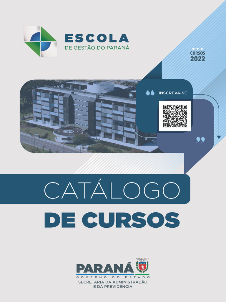 PDF SITE - CATÁLOGO DE CURSOS - EGP - 18-4-22 - Atualizado para o Site | PDF
