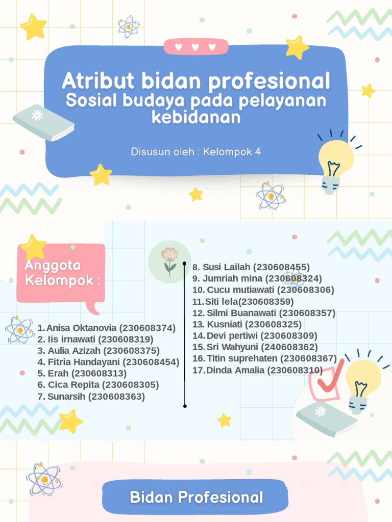 Atribut dan Peran Bidan Profesional | PDF